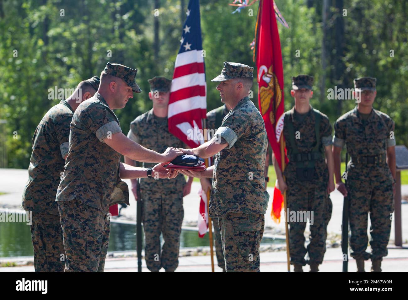 U.S. Marine Corps Master Sgt. Jeremiah J. Sherman, headquarters ...