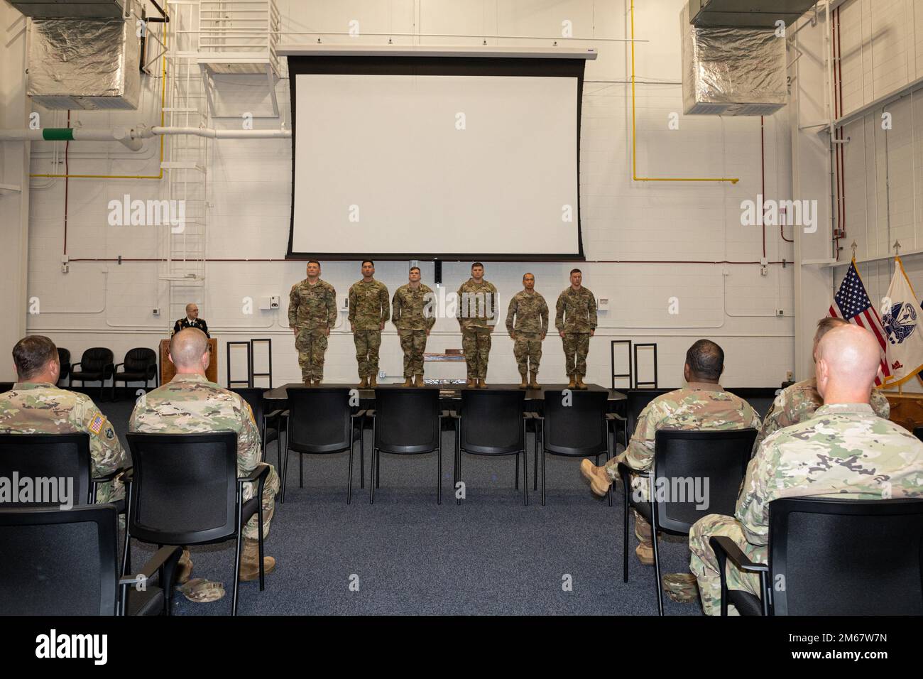 U.S. Army Soldiers, friends, and family members attended a ceremony for ...