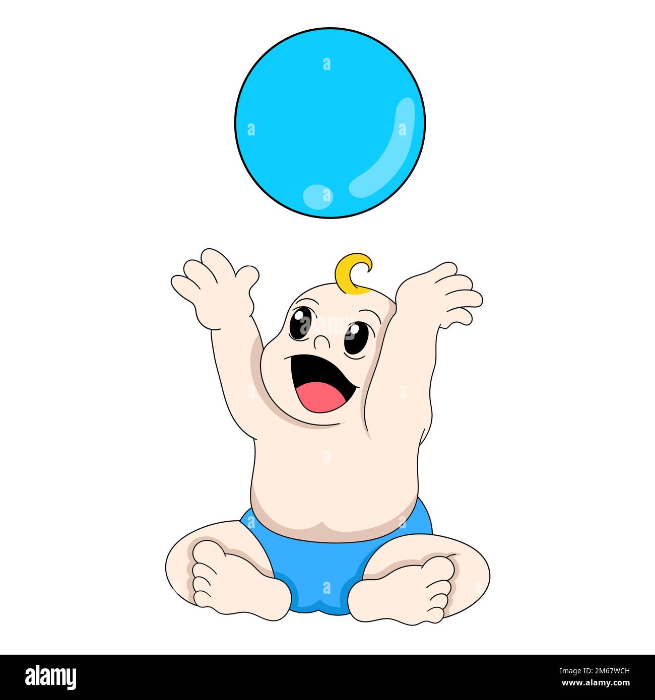 Throwing hair Stock Vector Images - Alamy