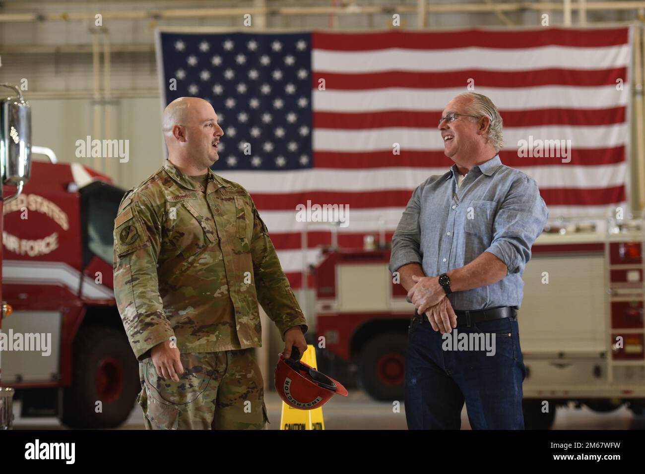 U.S. Air Force Tech. Sgt. Andrew Fruehan, 312th Training Squadron fire ...
