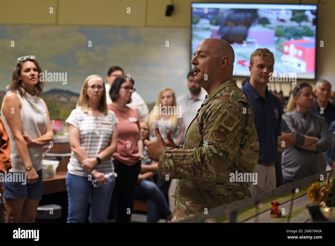 U.S. Air Force Tech. Sgt. Andrew Fruehan, 312th Training Squadron fire ...