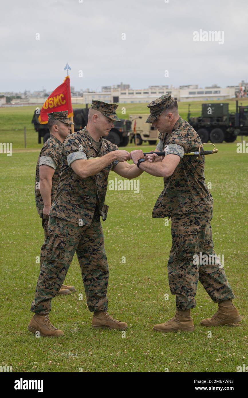 U.S. Marine Corps Lt. Col. Robert Williamson, the Commanding Officer of ...