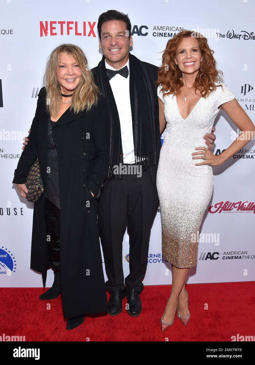 Elaine Lively, Bart Johnson and Robin Lively arriving to the American ...