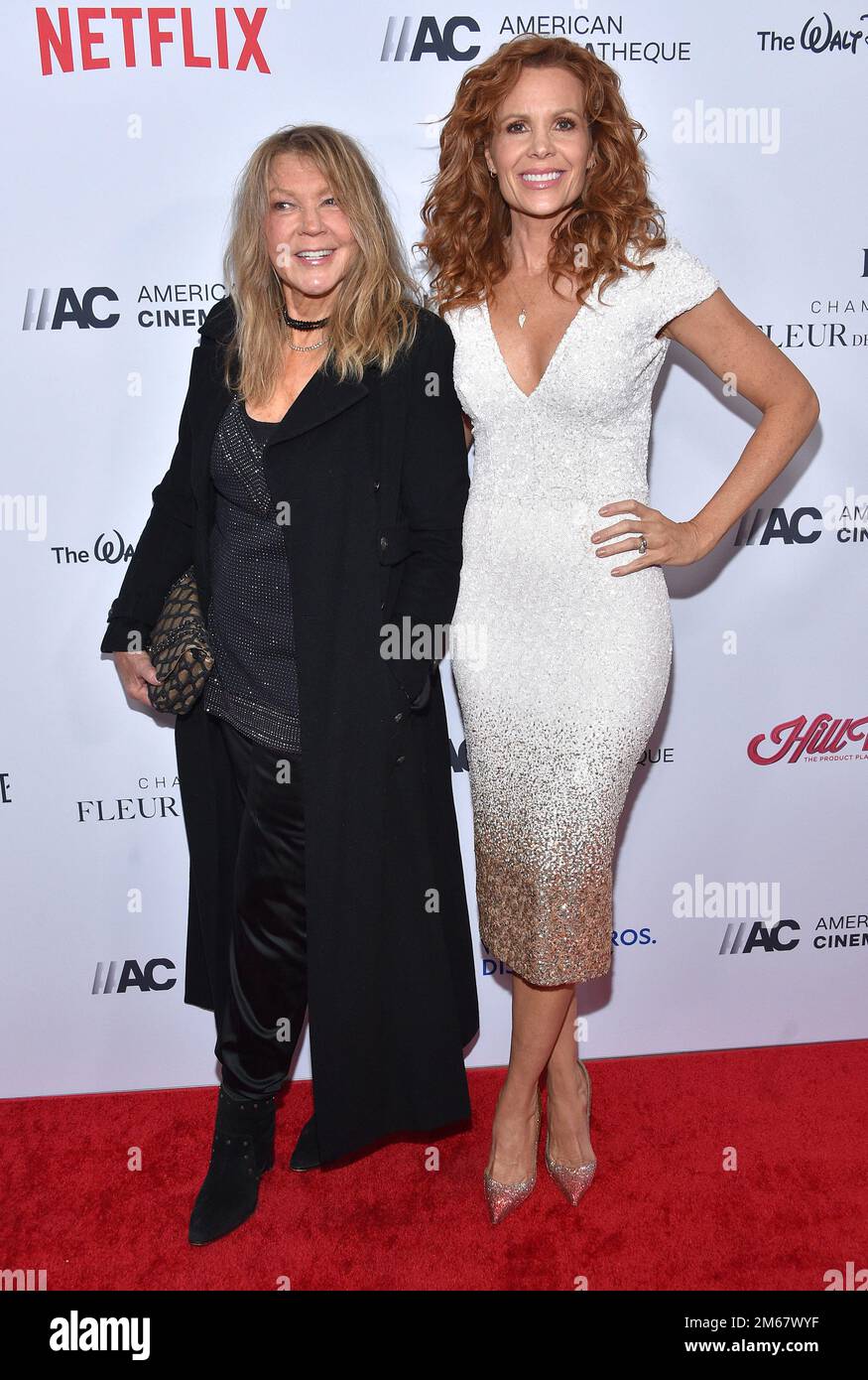 Elaine Lively and Robin Lively arriving to the American Cinematheque ...