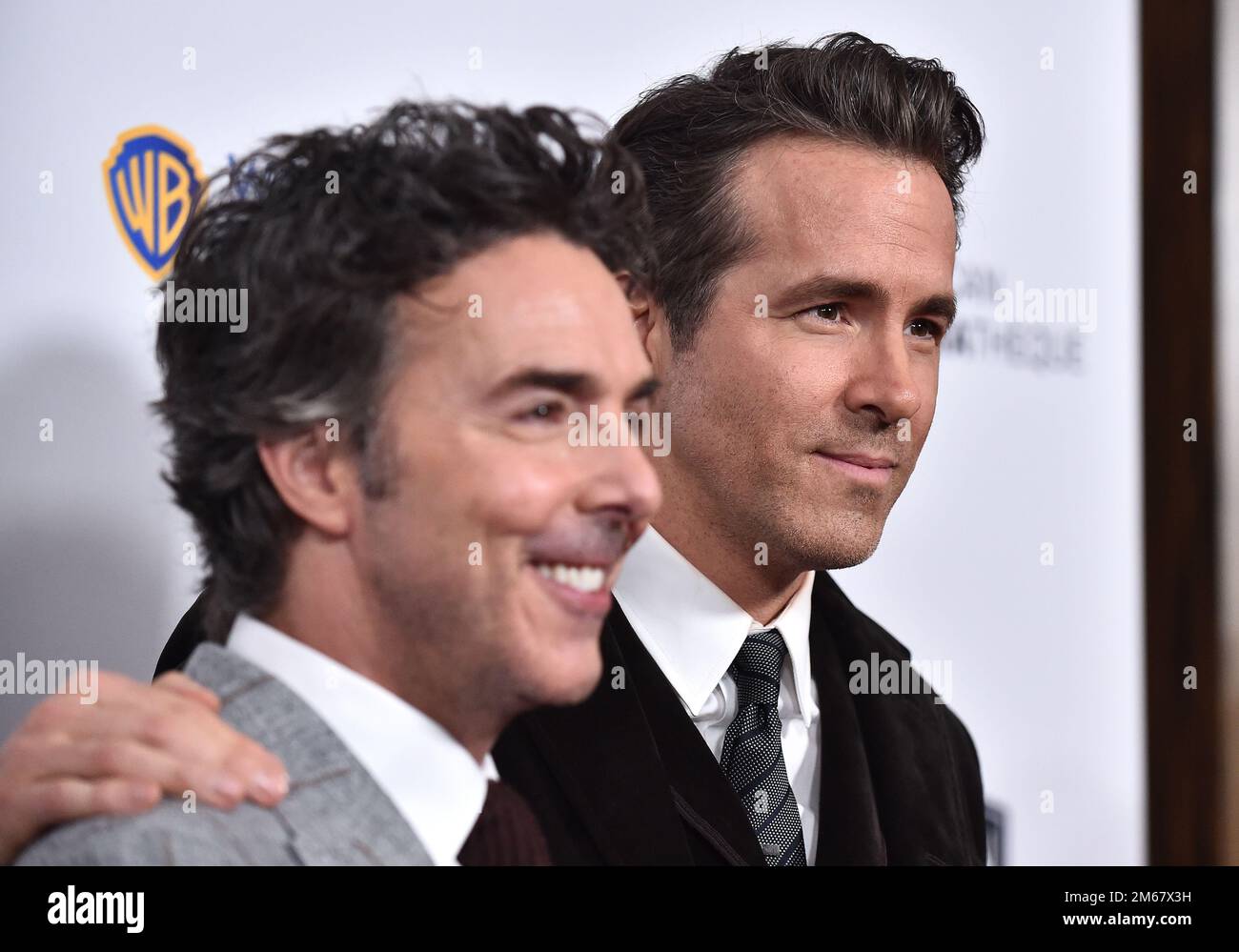 Director Shawn Levy and Ryan Reynolds arriving to the American ...