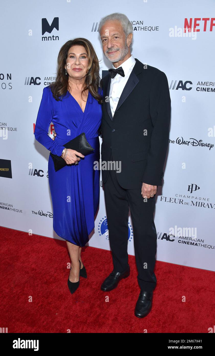 Paula Wagner and Rick Nicita arriving to the American Cinematheque ...