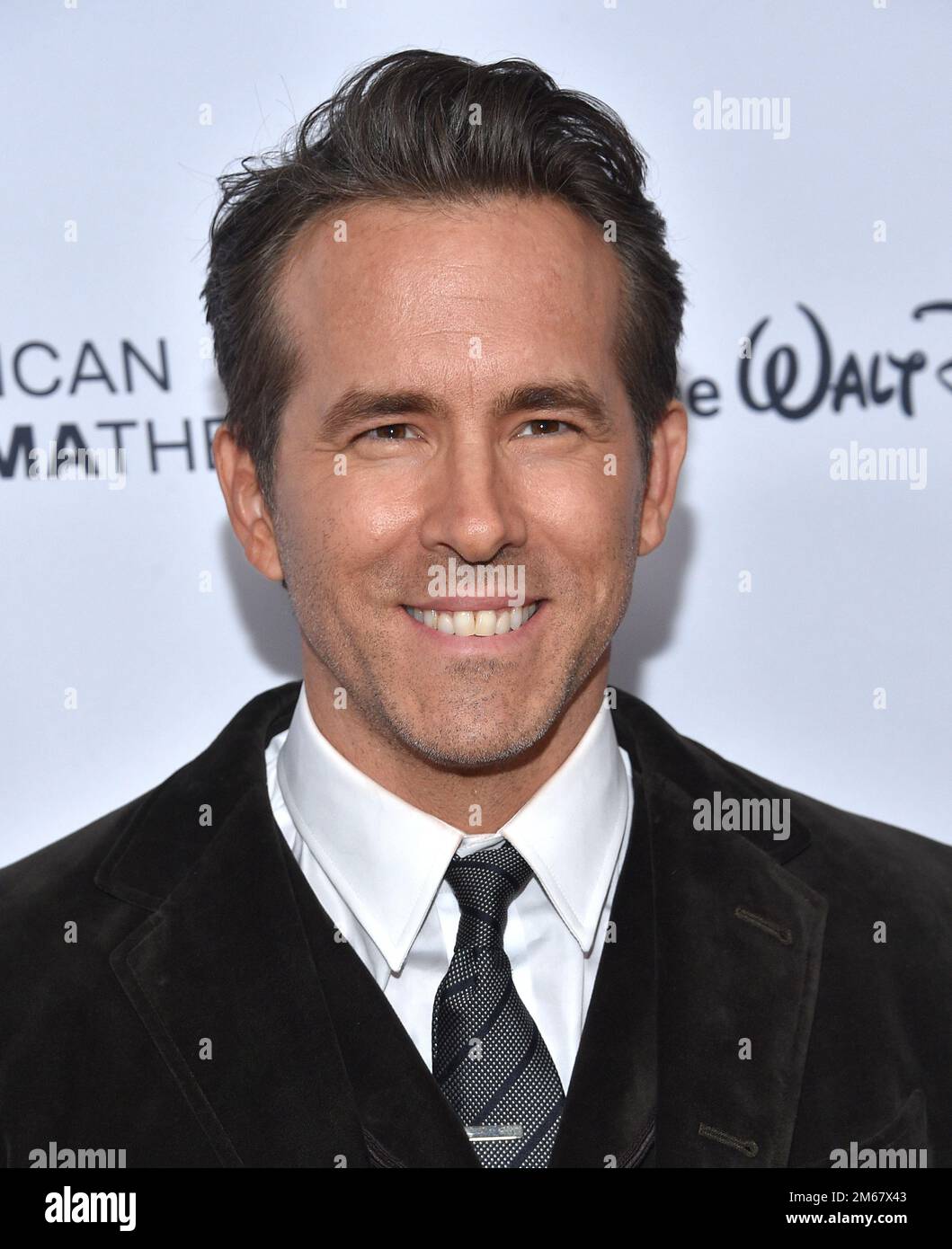 Canadian-American actor Ryan Reynolds arriving to the American ...