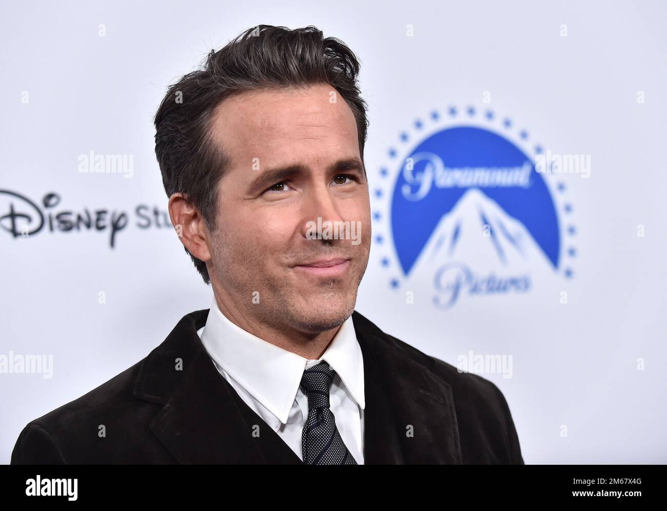 Canadian-American actor Ryan Reynolds arriving to the American ...