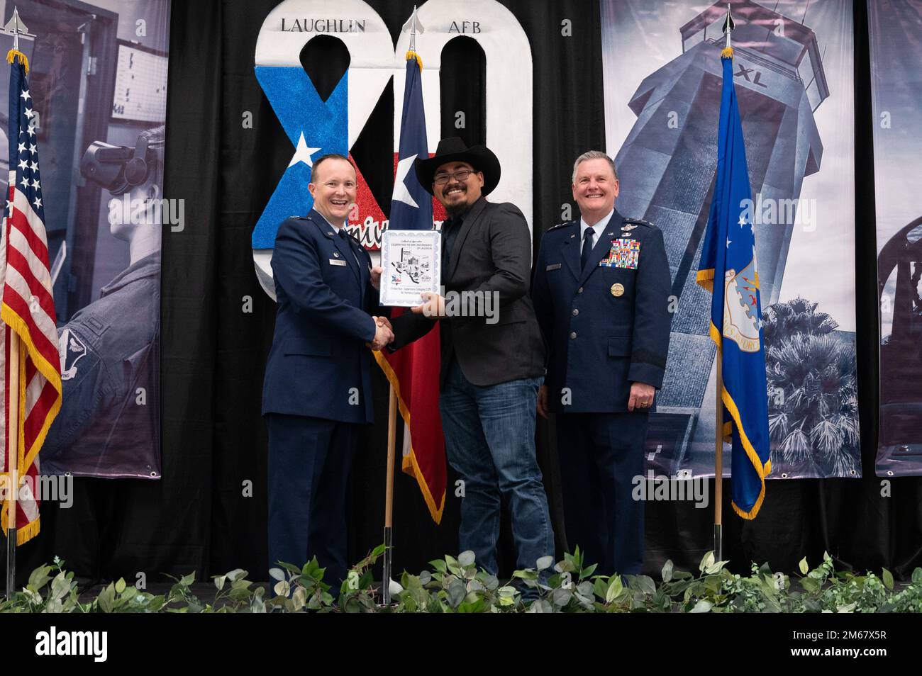 Mr. Primitivo Cuellar, member of the 47th Maintenance Directorate ...