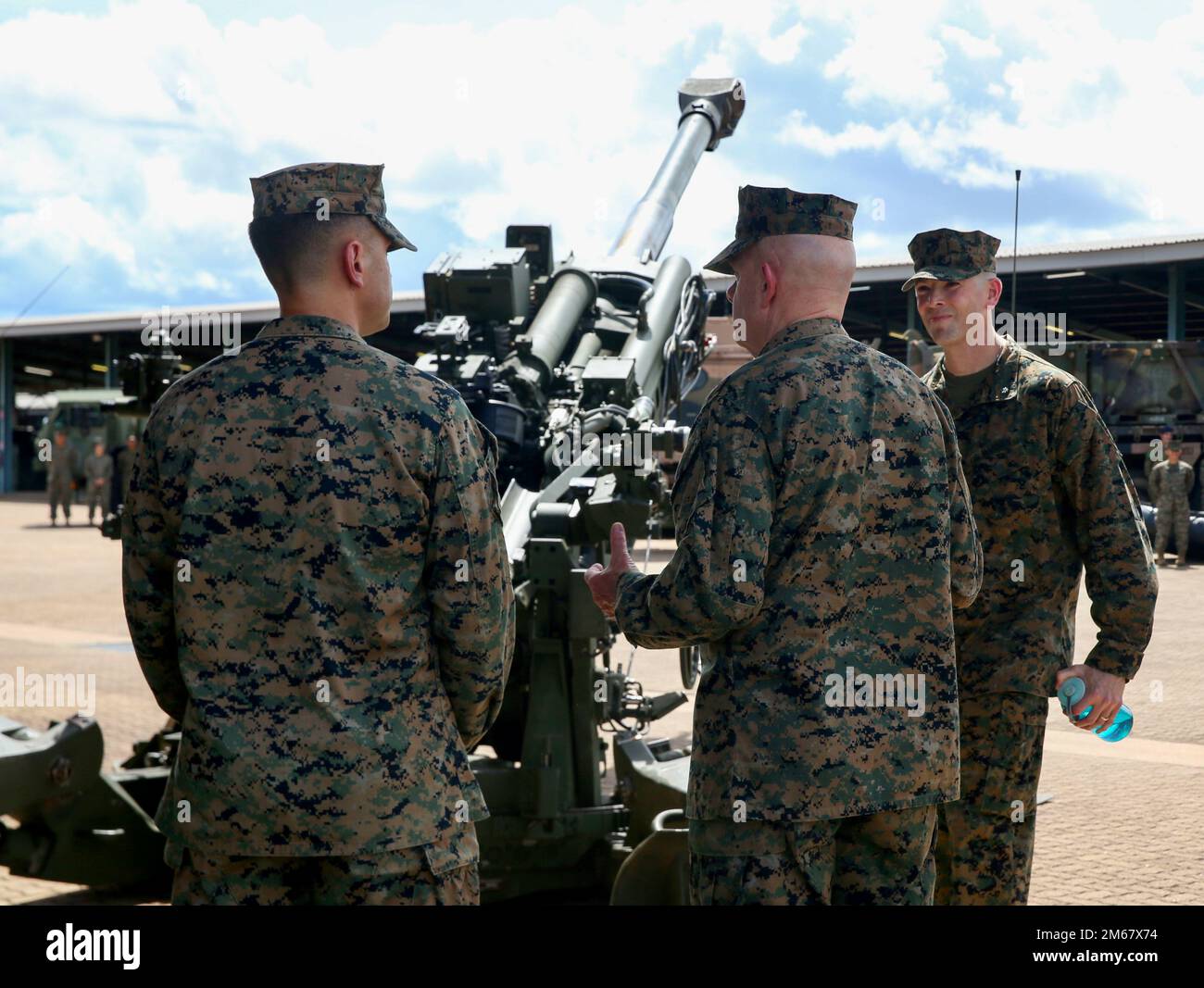 The 38th Commandant of the Marine Corps, Gen. David H. Berger and 18th ...