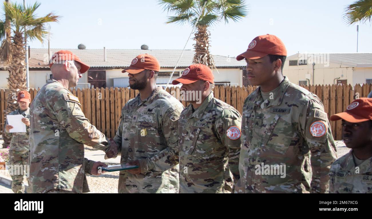 U.S. Army Soldiers with Task Force Sinai, participate in a Best Squad ...