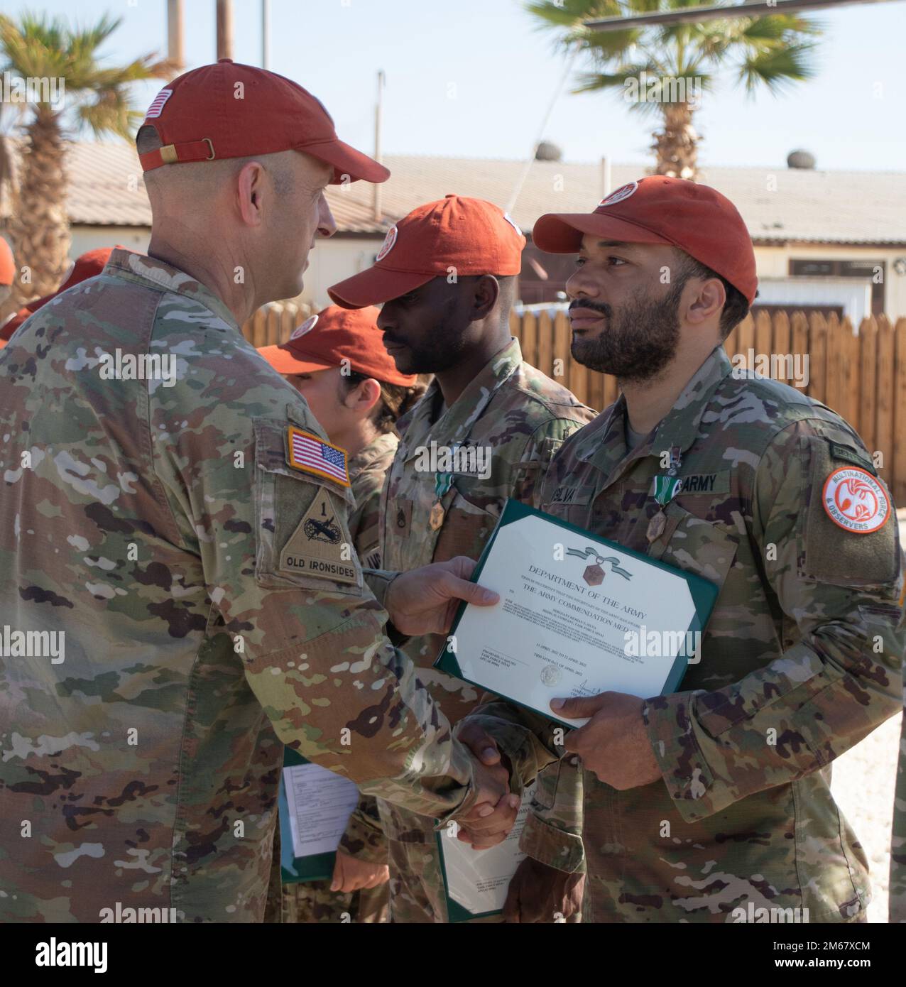 U.S. Army Soldiers with Task Force Sinai, participate in a Best Squad ...