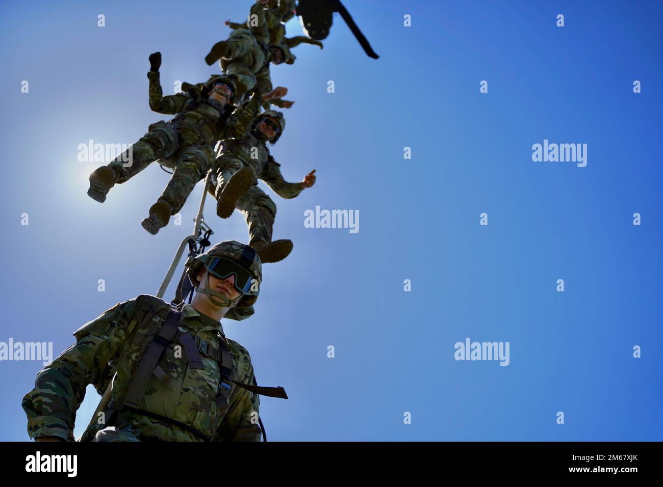 Soldiers with the 3rd Brigade Combat Team, 101st Airborne Division (Air Assault) conduct Special ...