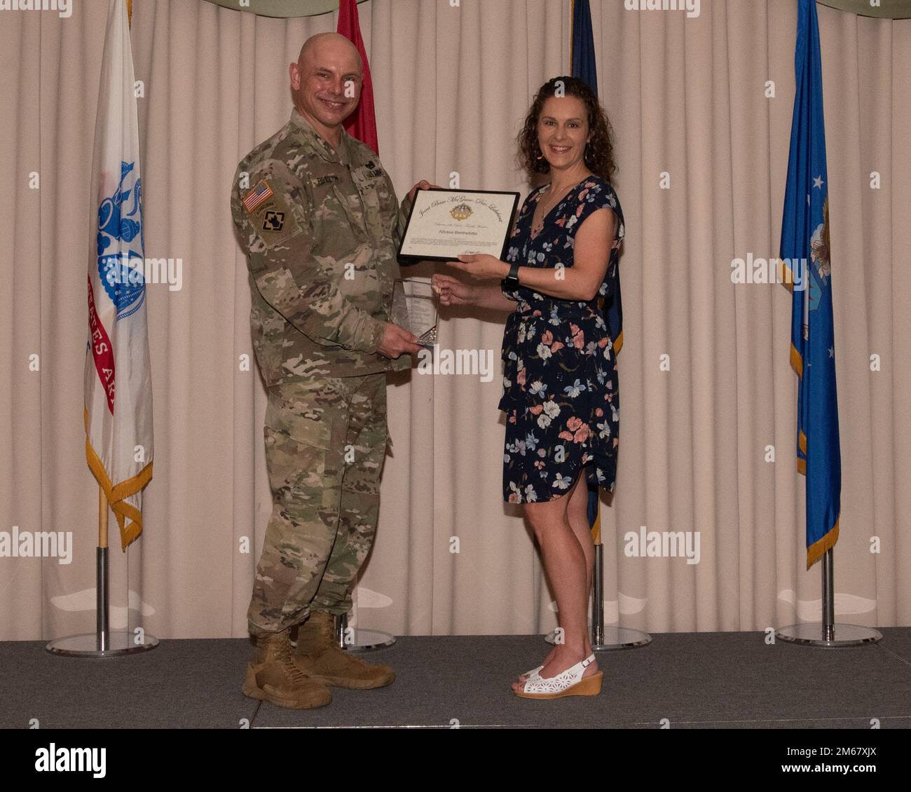 U.S. Army Col. Jon Brierton, Army Support Activitiy, Fort Dix Commander ...
