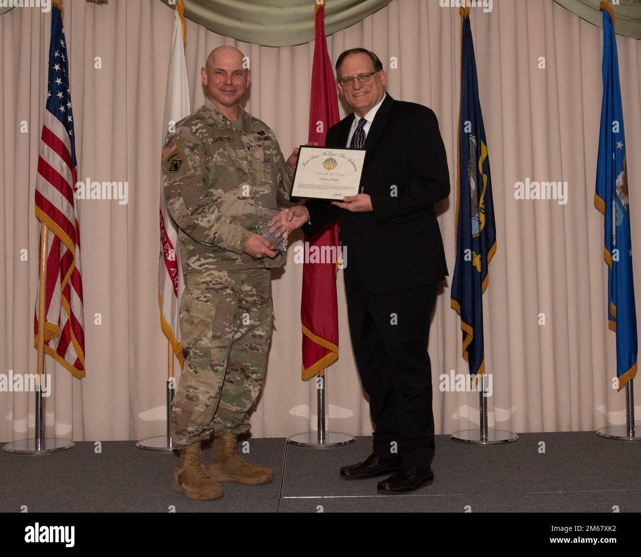 U.S. Army Col. Jon Brierton, Army Support Activitiy, Fort Dix Commander ...
