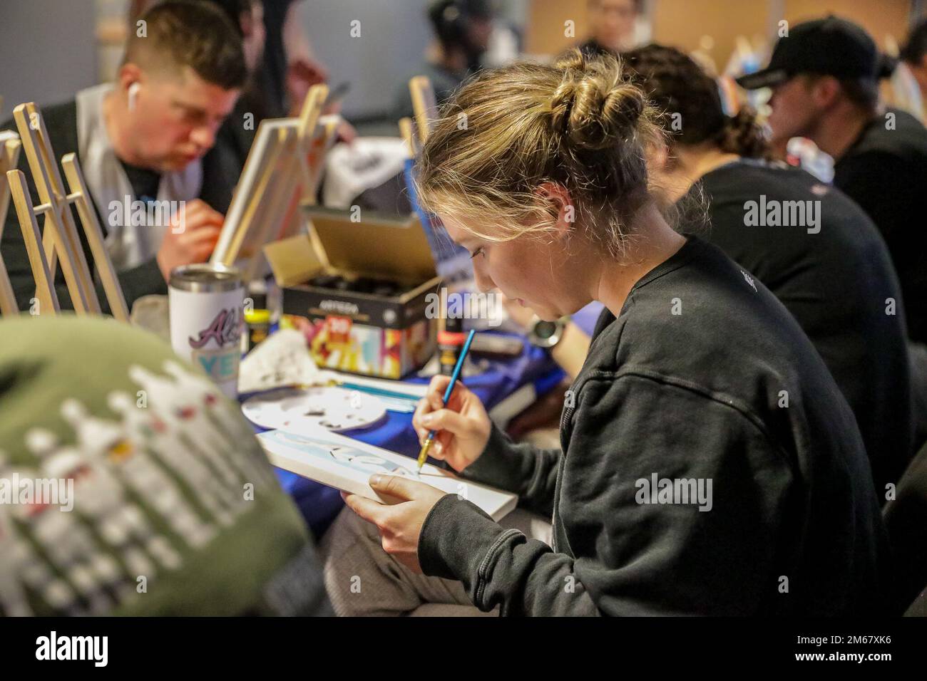 U.S. Army Cpt. Dacia Boyce, brigade surgeon, assigned to Headquarters ...