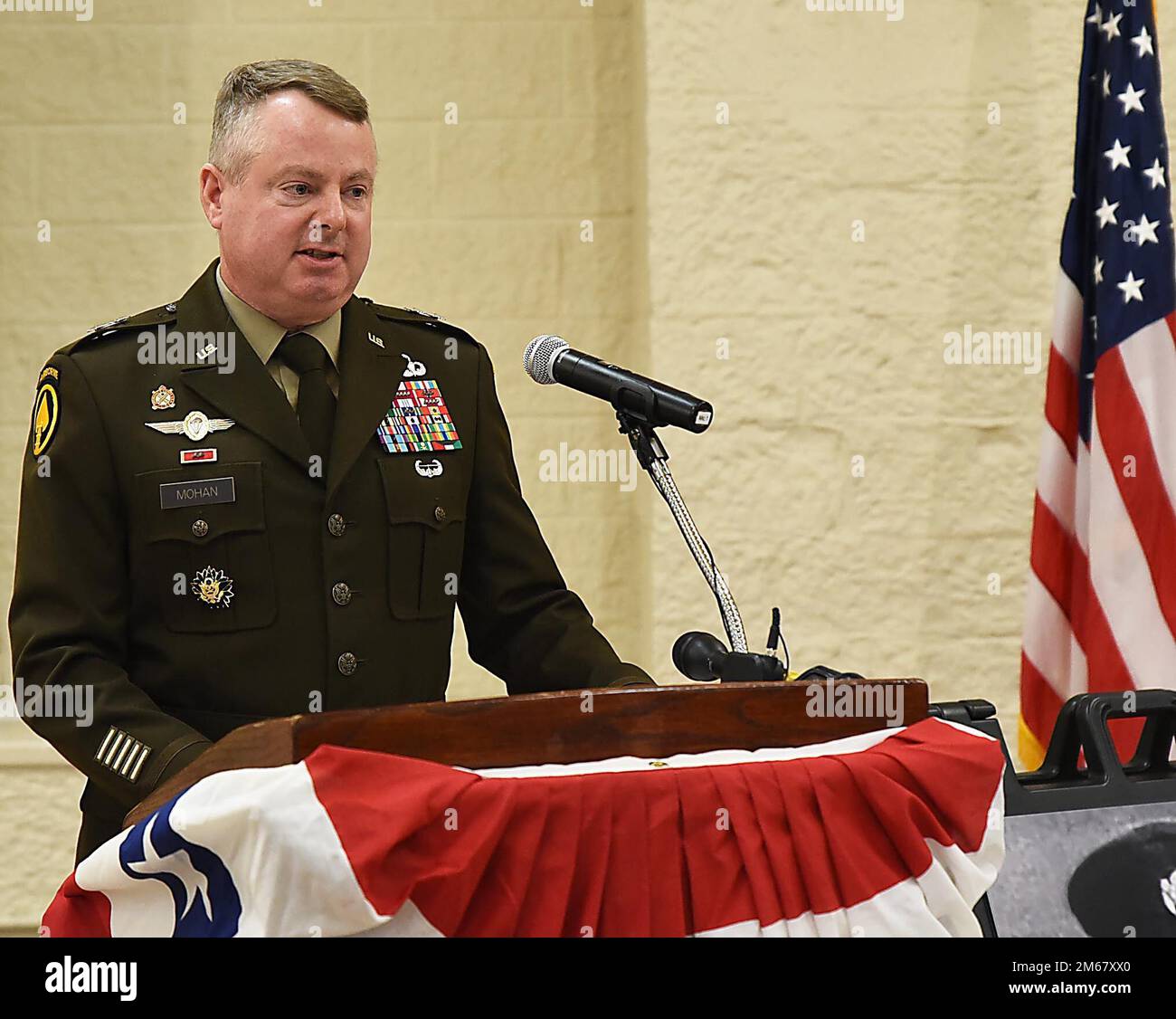 Maj. Gen. Chris Mohan, commanding general, U.S. Army Sustainment ...