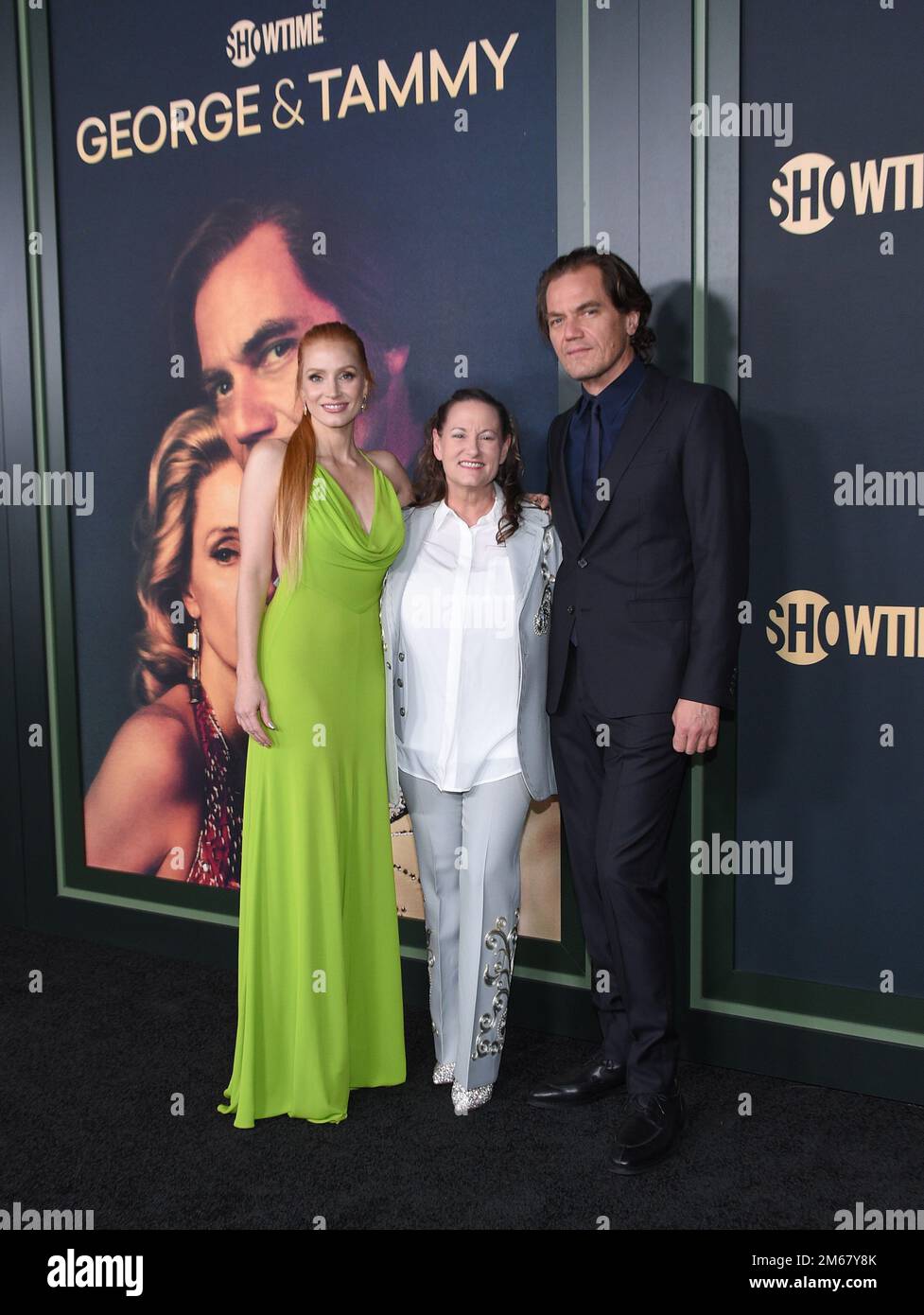 Jessica Chastain, Georgette Jones and Michael Shannon arriving to the ...