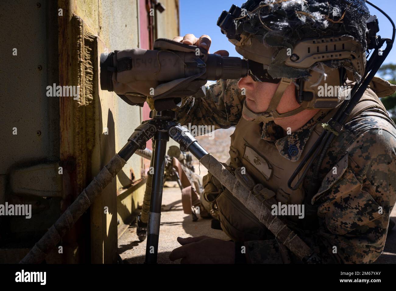 U.S. Marine Corps Staff Sgt. Christopher Hobbs, an infantry unit leader ...