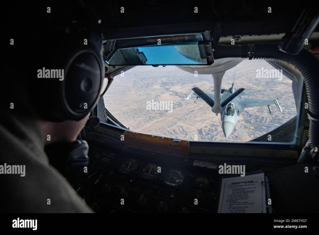 U.S. Air Force Staff Sgt. Connor Wilkins, 93rd Air Refueling Squadron ...