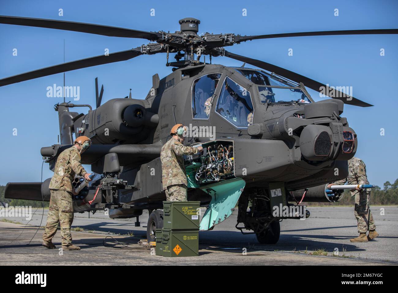 Soldiers assigned to the 3rd Squadron, 17th Cavalry Regiment, 3rd ...