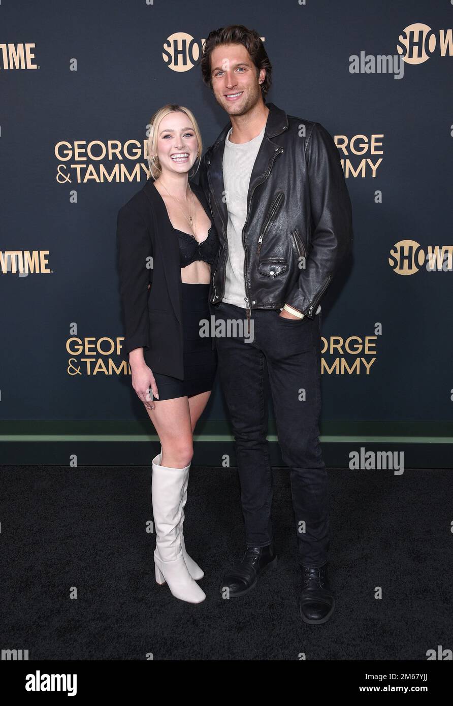 Greer Grammer and Zak Steiner arriving to the ‘George & Tammy’ Los ...