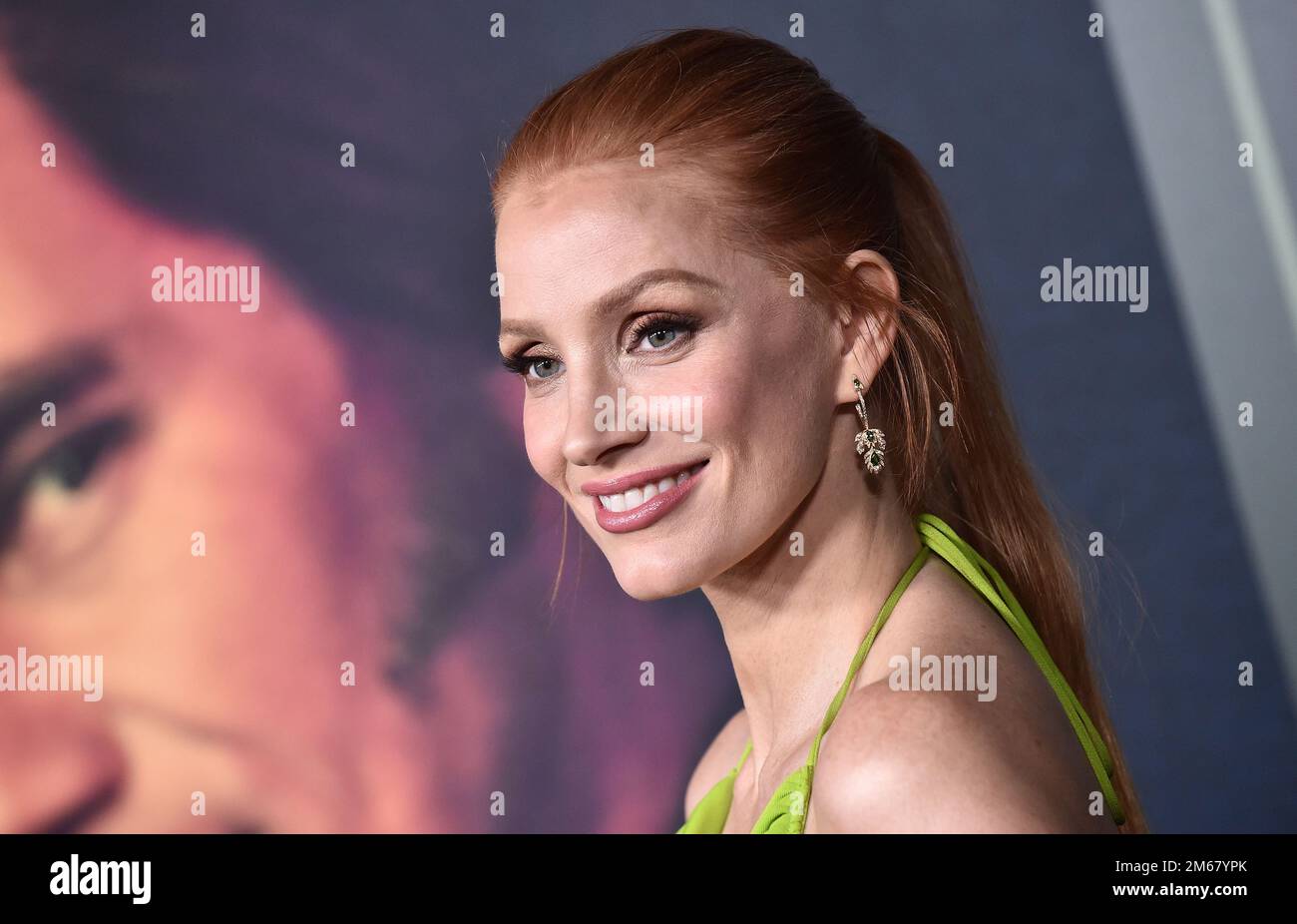 Jessica Chastain arriving to the ‘George & Tammy’ Los Angeles Premiere ...