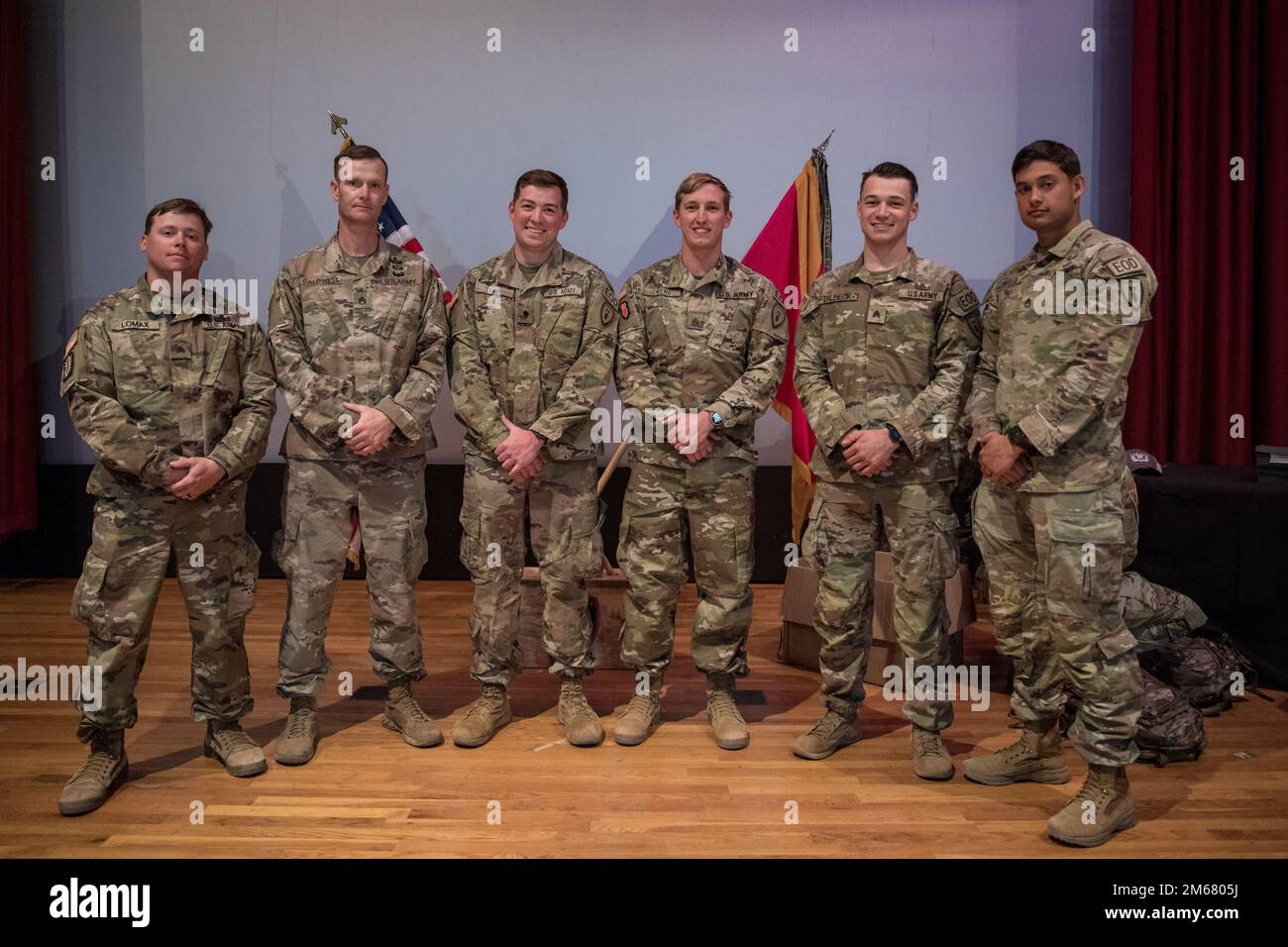 Staff Sgt. Mark Owens and Spc. Brady Dunn, with 759th Ordnance company ...
