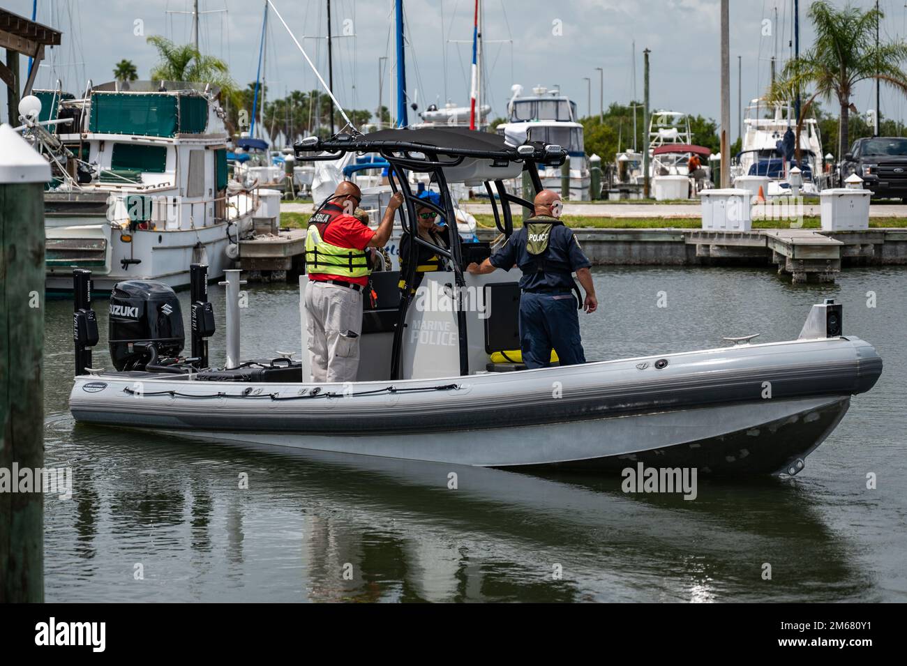 45th Security Forces Squadron marine patrolmen train on maritime ...