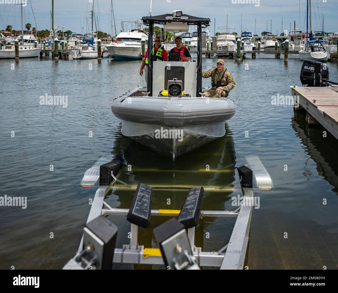 45th Security Forces Squadron marine patrolmen train on maritime ...