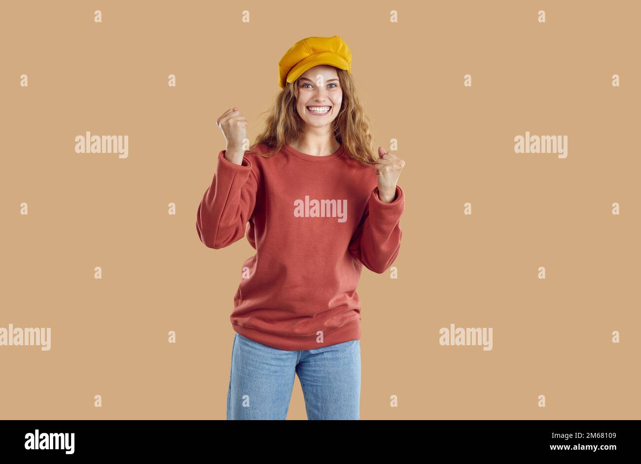 Rejoicing in success hi-res stock photography and images - Alamy