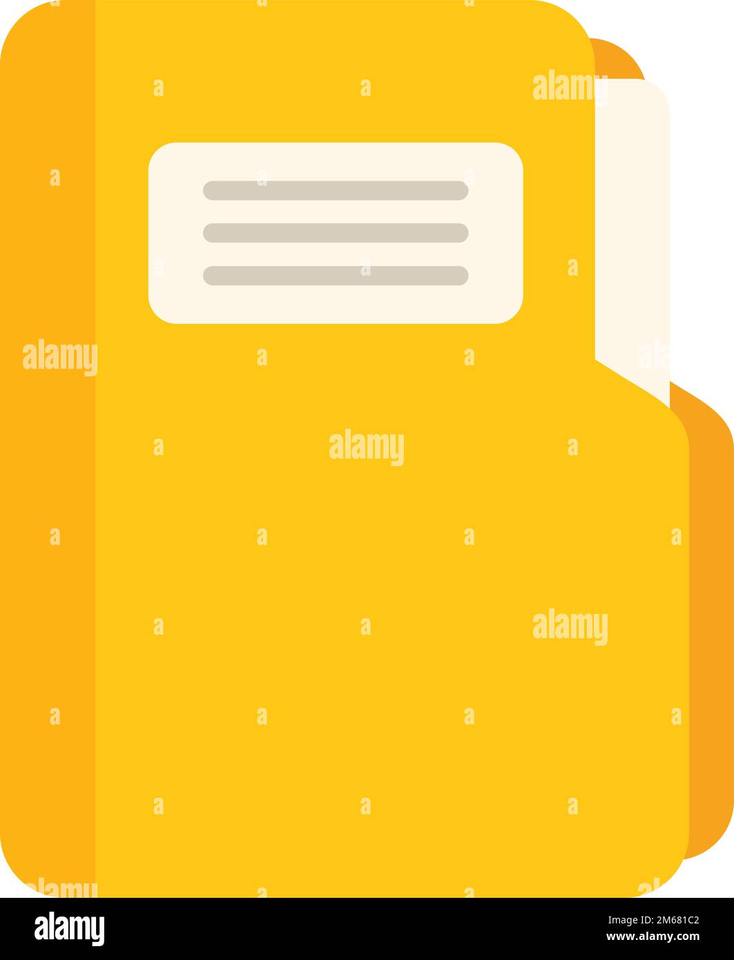 Finance bank folder icon flat vector. People payment. Digital service ...