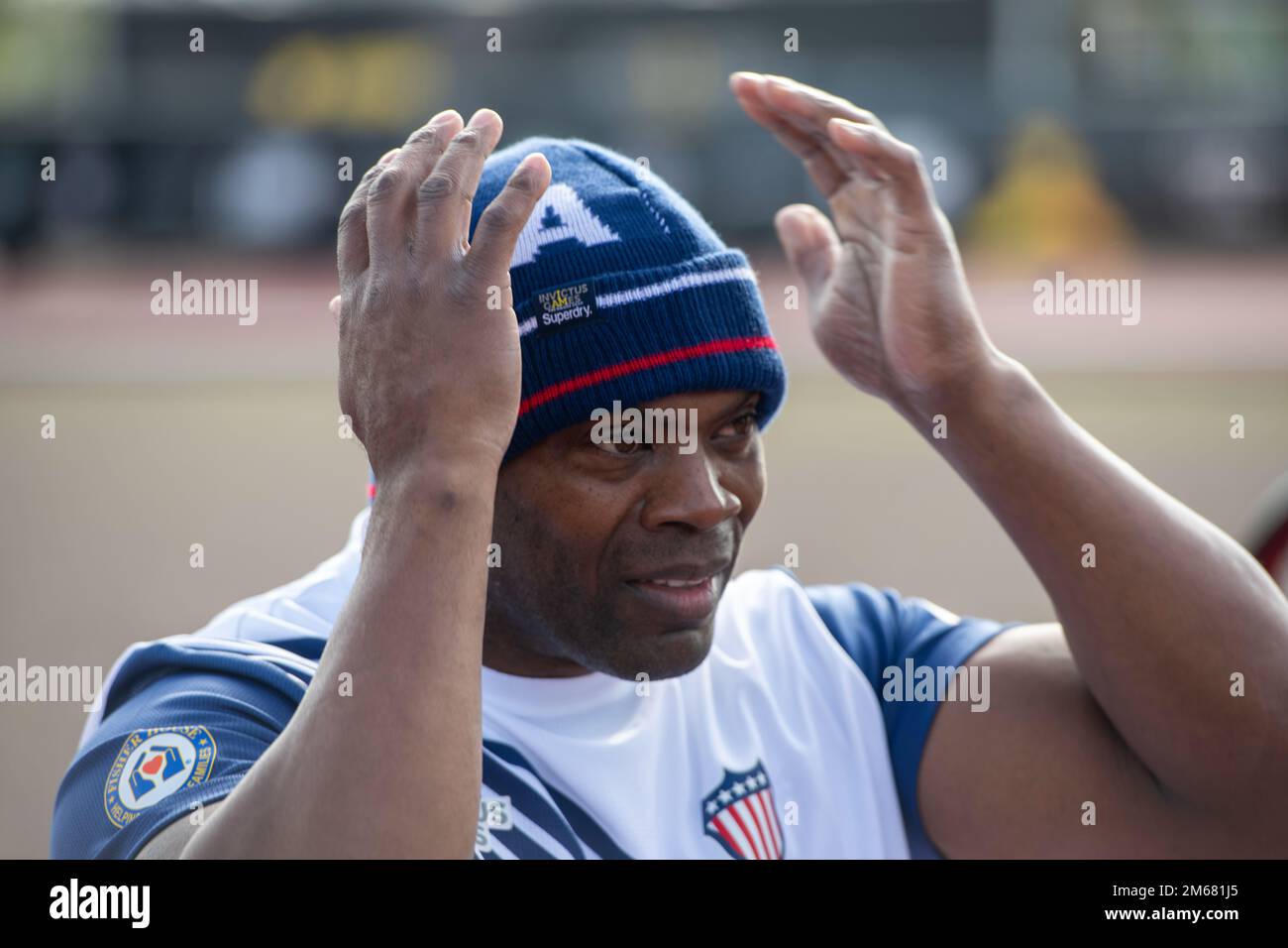 U.S. Marine Corps Master Gunnery Sgt. Carnell Martin, Team U.S ...