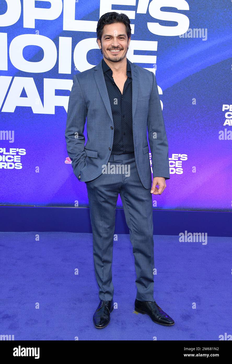 Nicholas Gonzalez arriving to the People’s Choice Awards 2022 at Barker ...