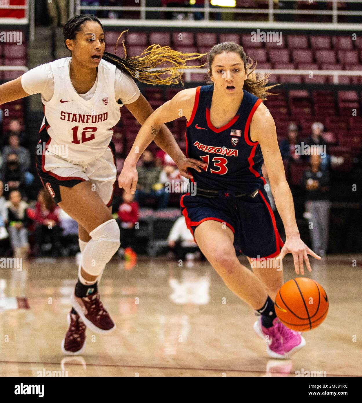 Maples Pavilion Palo Alto, CA. 02nd Jan, 2023. U.S.A. Arizona guard ...