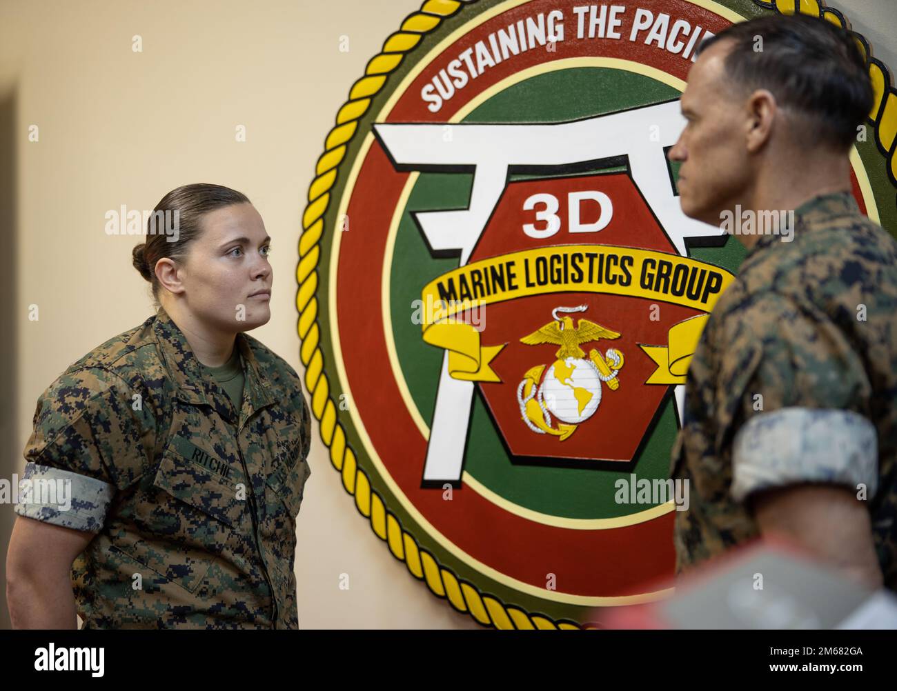 U.S. Marine Corps Brig. Gen. Brian Wolford, the commanding general of ...
