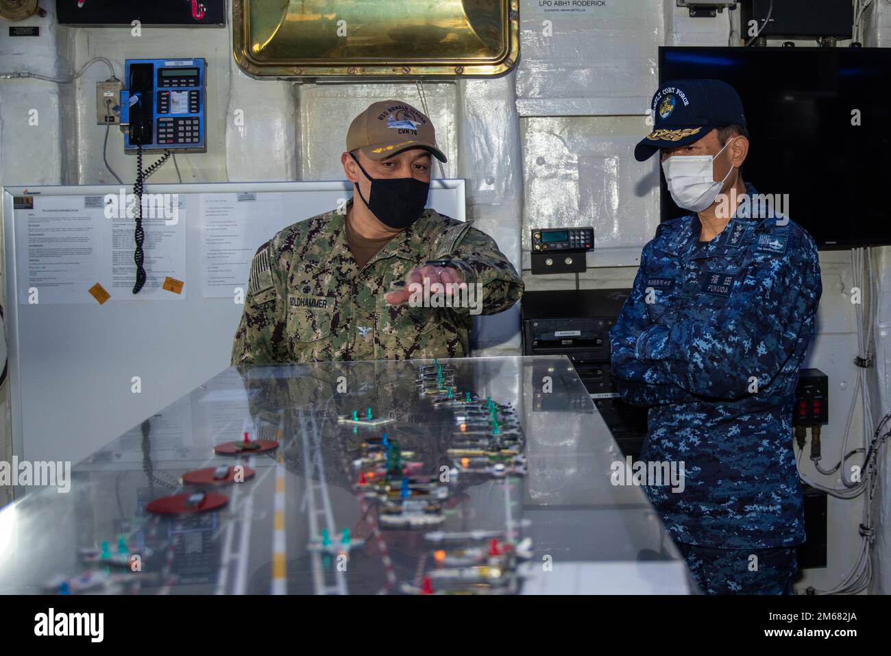 220415-N-WU964-1077 YOKOSUKA, Japan (April 15, 2022) Capt. Fred ...