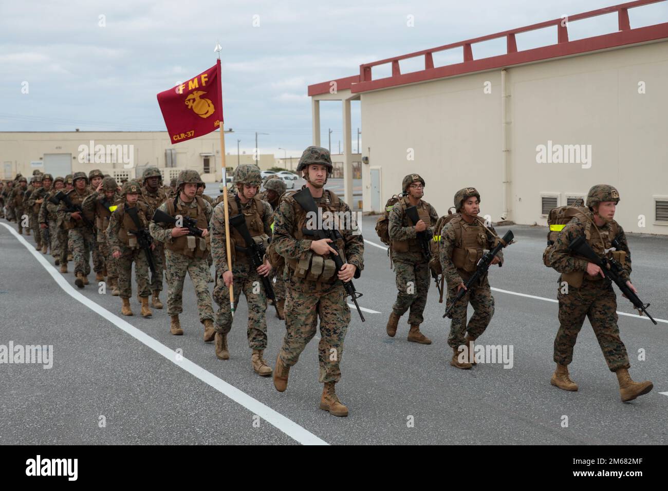 U.S. Marines with Combat Logistics Regiment 37, 3rd Marine Logistics ...