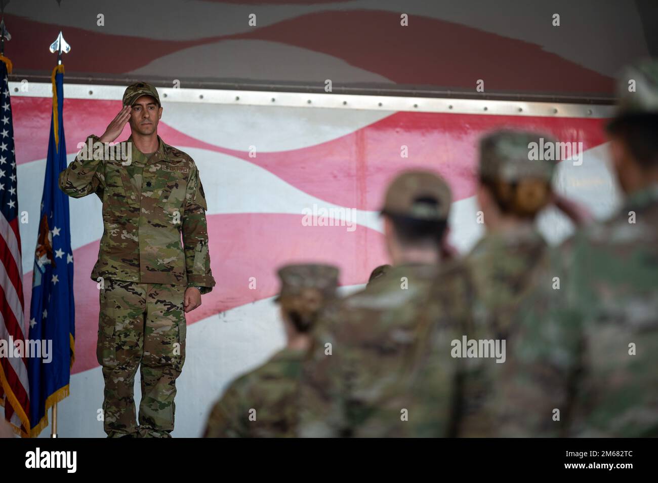 Lt. Col. Stephen Keefer, incoming 4th Operations Support Squadron ...