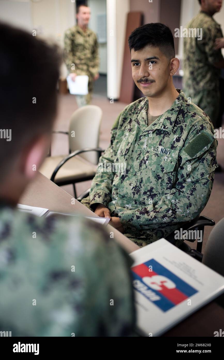 220415-N-TH560-0058 SASEBO, Japan (April 15, 2022) Seaman Anthony Rios ...
