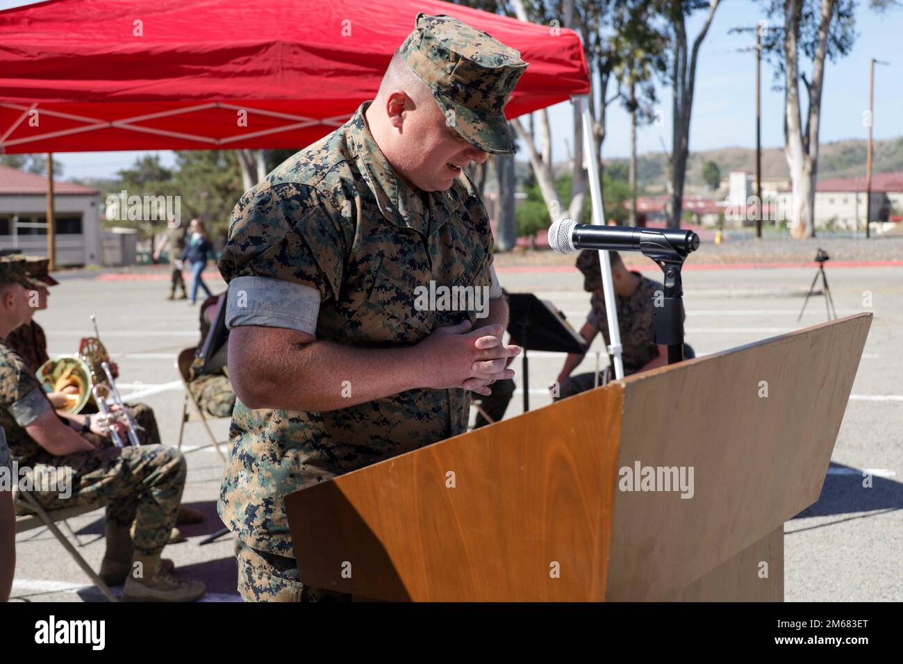 U.S. Navy Lt. j.g. Kevin Kyle, chaplain with 9th Communication ...