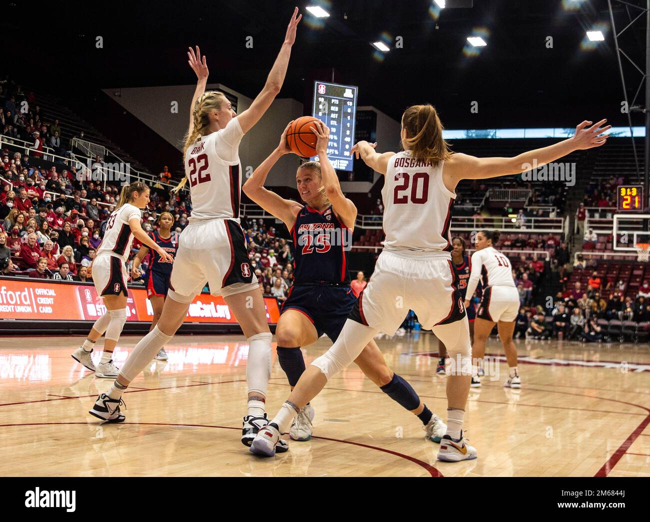 Maples Pavilion Palo Alto, CA. 02nd Jan, 2023. U.S.A. Arizona forward ...