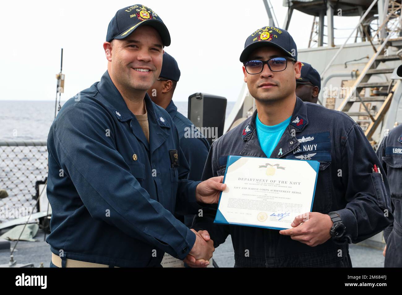 220415-N-UN585-2068 MEDITERRANEAN SEA (April 15, 2022) Cmdr. Scott ...