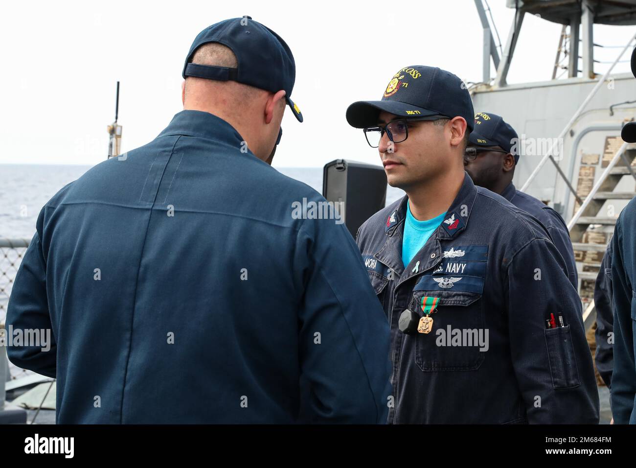 220415-N-UN585-2066 MEDITERRANEAN SEA (April 15, 2022) Cmdr. Scott ...