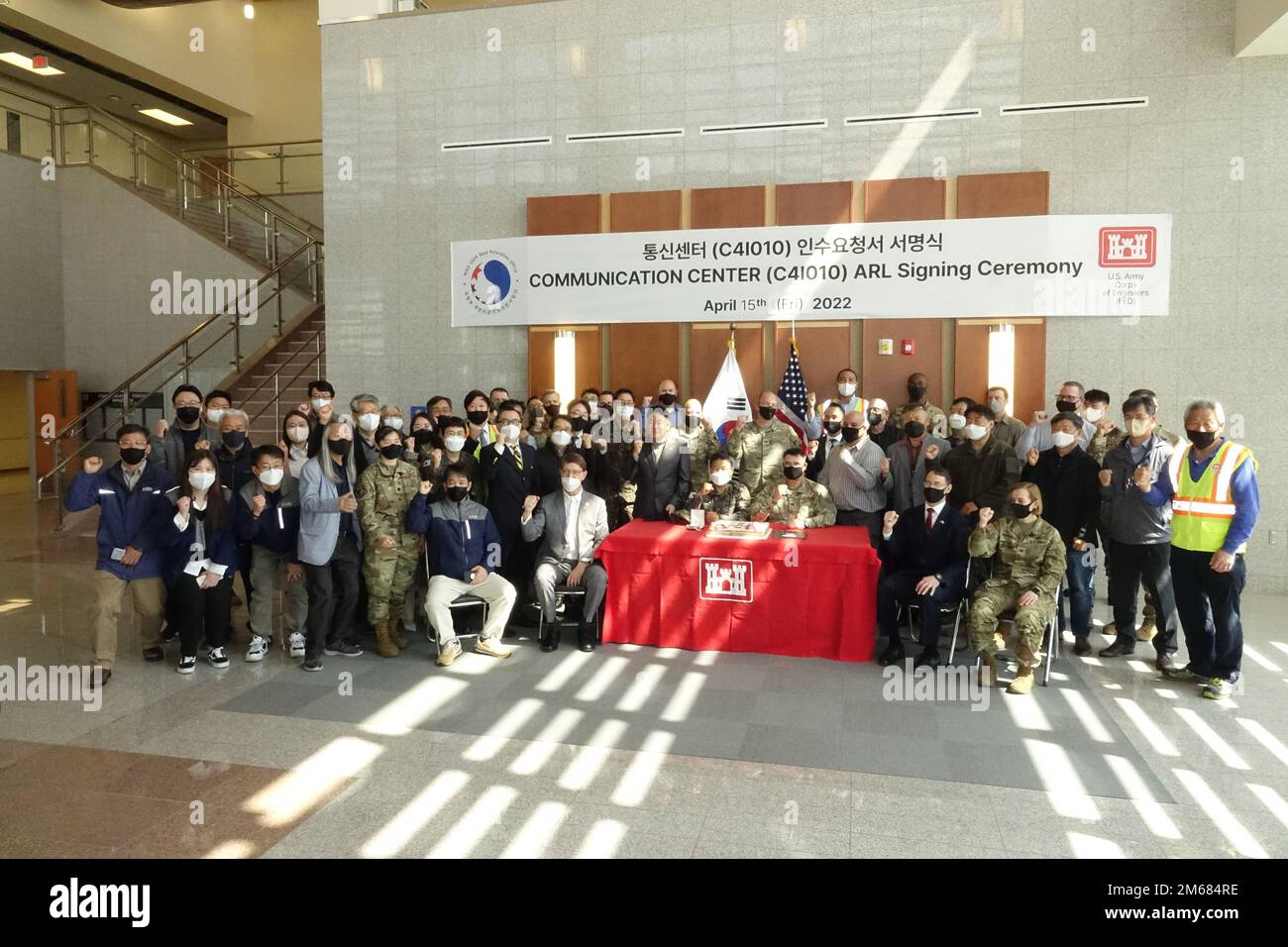 The U.S. Army Corps of Engineers Far East District commemorated the ...