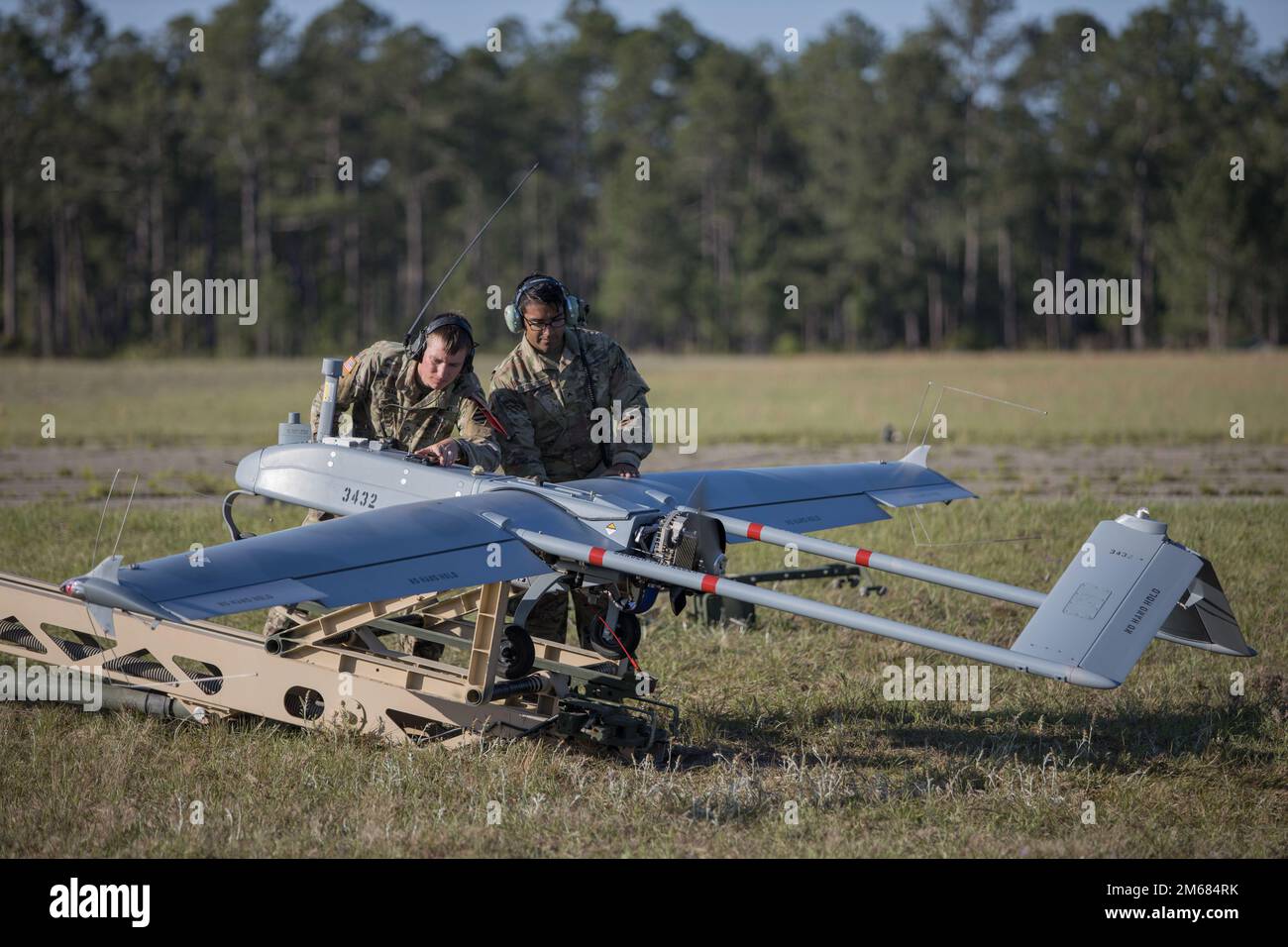 Soldiers assigned to 3rd Squadron, 17th Cavalry Regiment, 3rd Combat ...