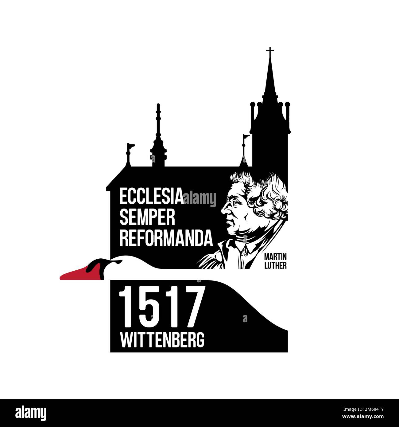 Christian Illustration. Ecclesia semper reformanda. 95 Theses of the ...