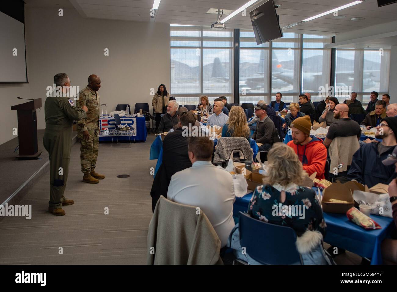 Maj. Gen. Ondra Berry, Nevada Adjutant General, and Chief Master Sgt ...