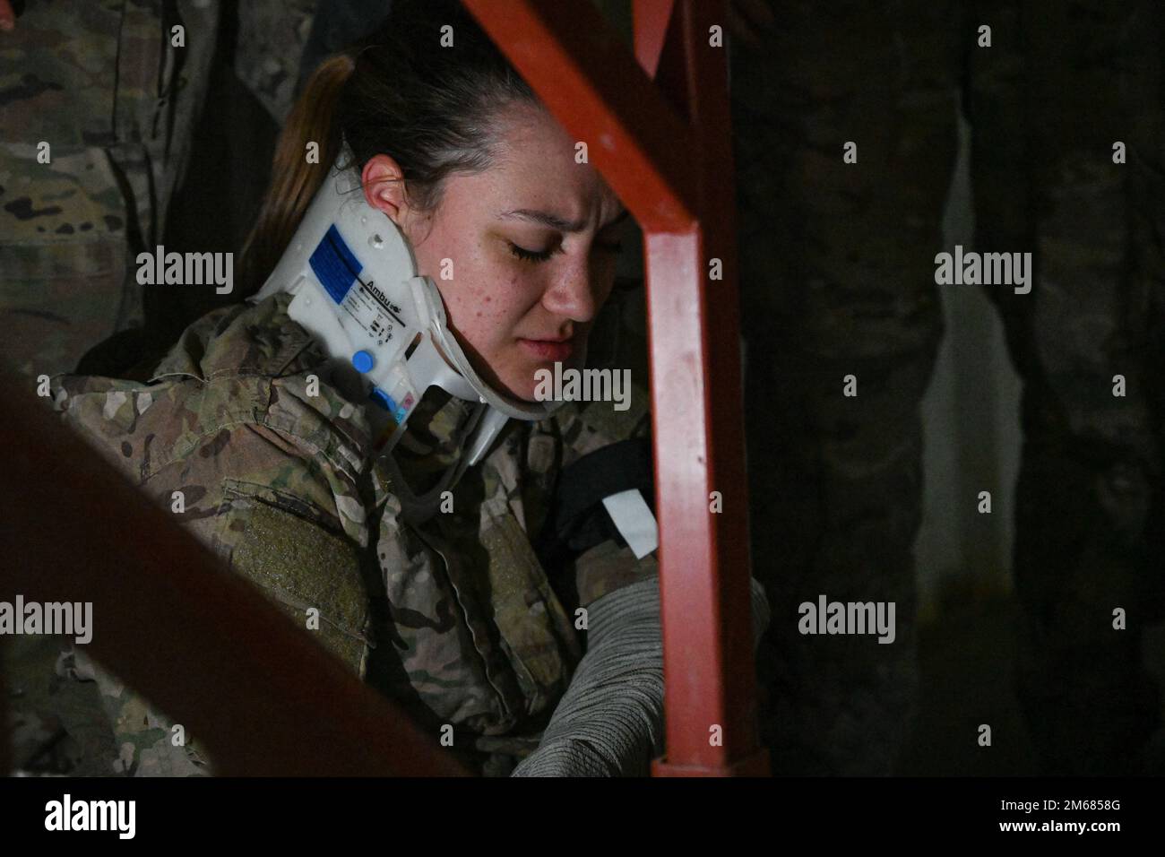 Airman 1st Class Selah Smith, 19th Civil Engineer Squadron emergency ...