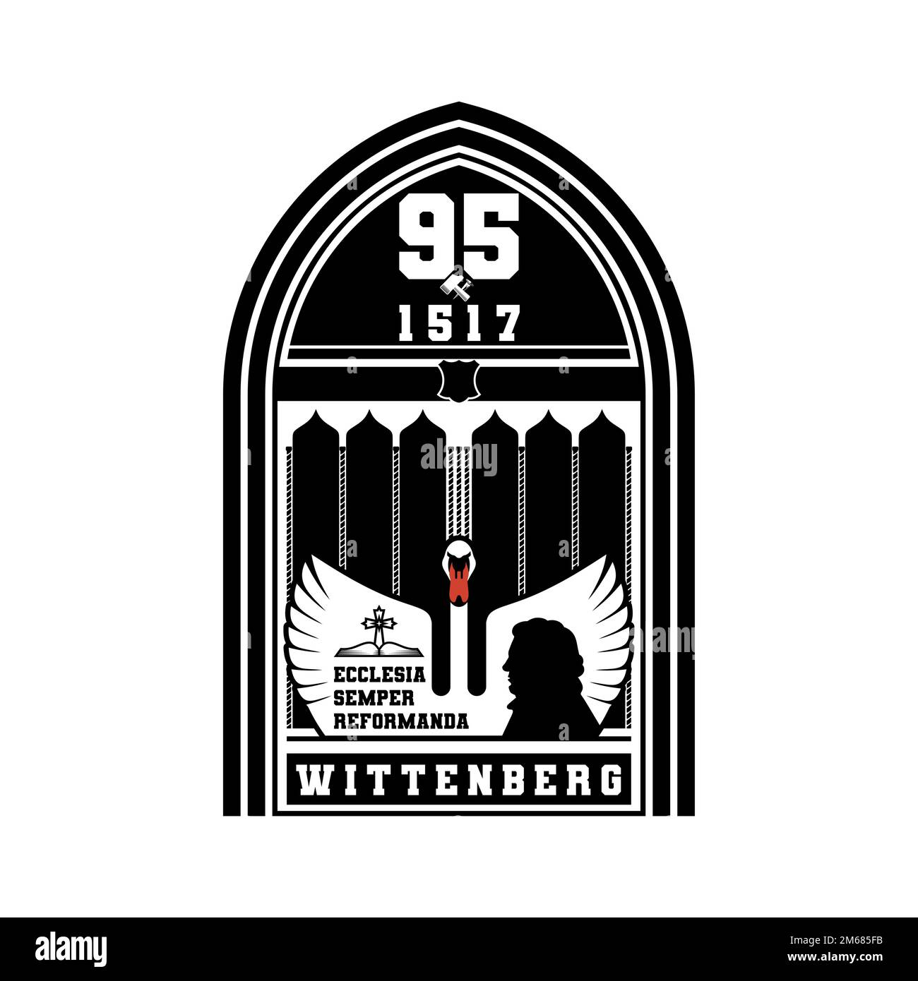 Christian Illustration. Ecclesia semper reformanda. 95 Theses of the ...